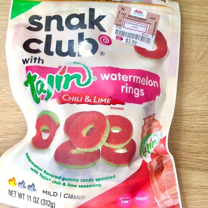 Snak Club Tajin Watermelon Rings Review | abillion