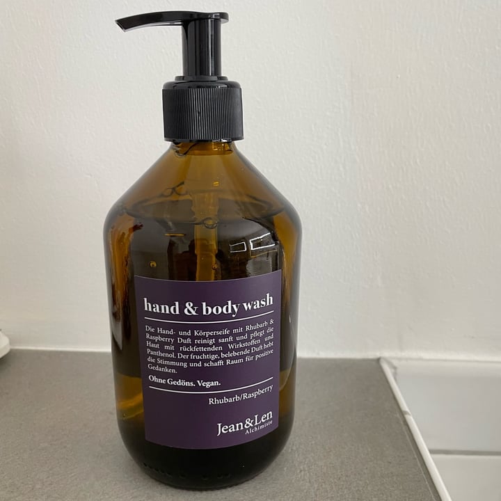 Jean&Len Hand & Body wash rhubarb/raspberry Review | abillion