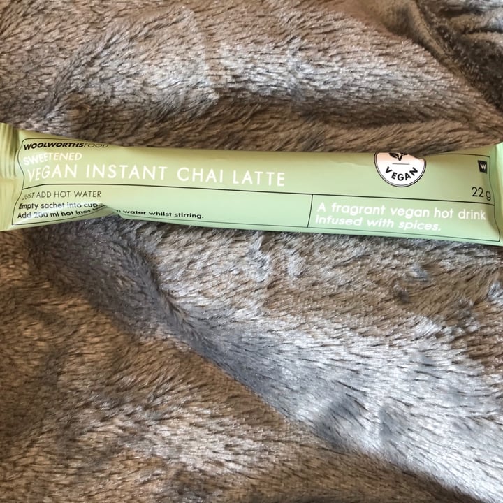 Woolworths Food Vegan Instant Chai Latte Review | abillion