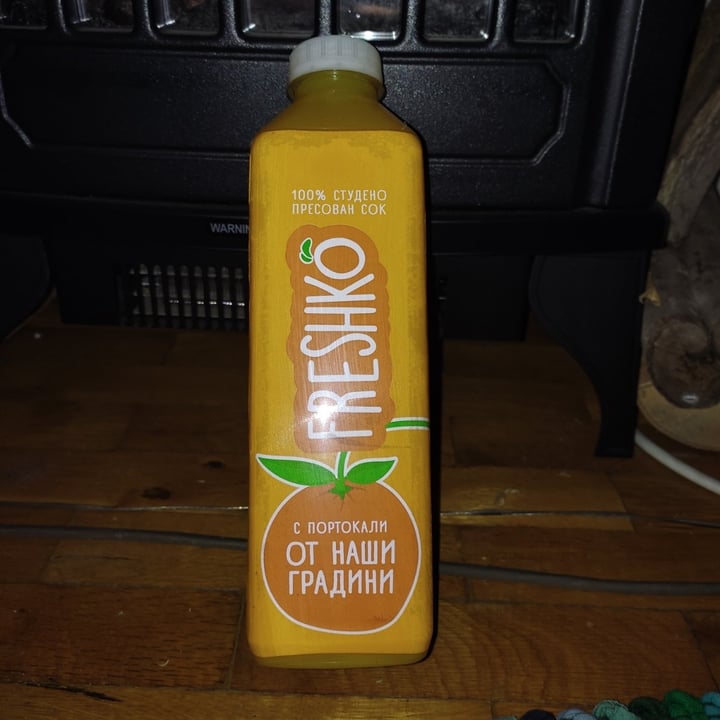 Freshko 100% cold pressed orange juice Review | abillion