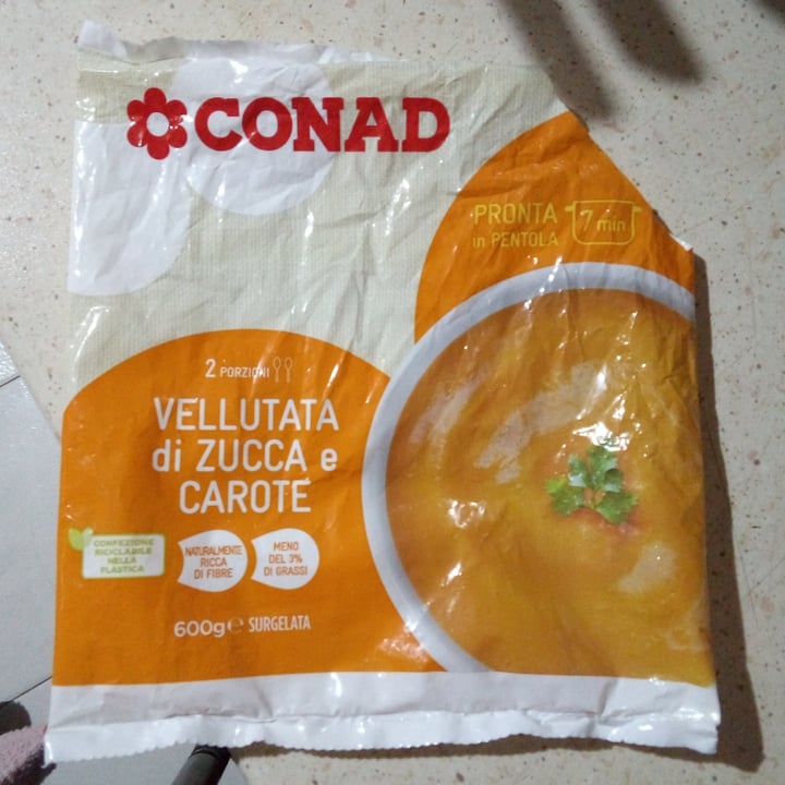 Conad Vellutata di zucca e carote Review | abillion