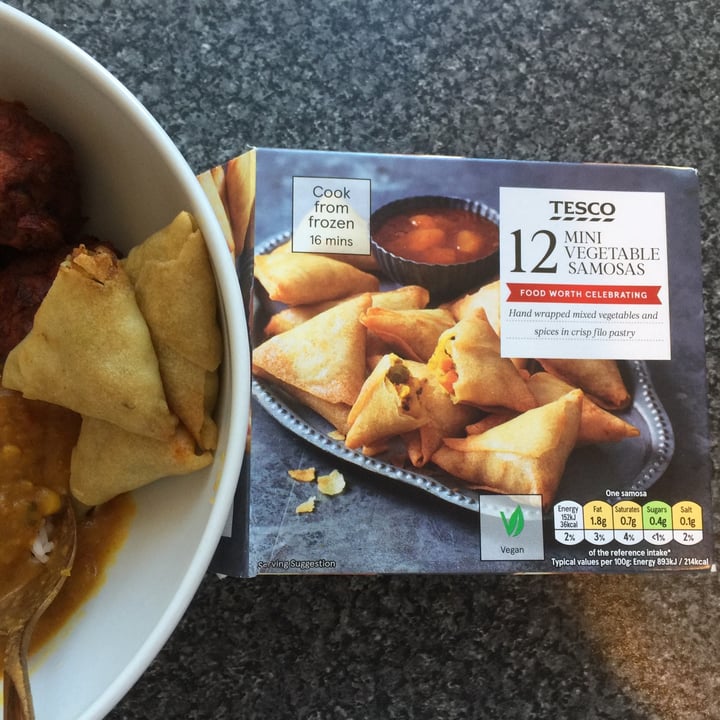 Tesco Mini Vegetable Samosas Reviews | abillion