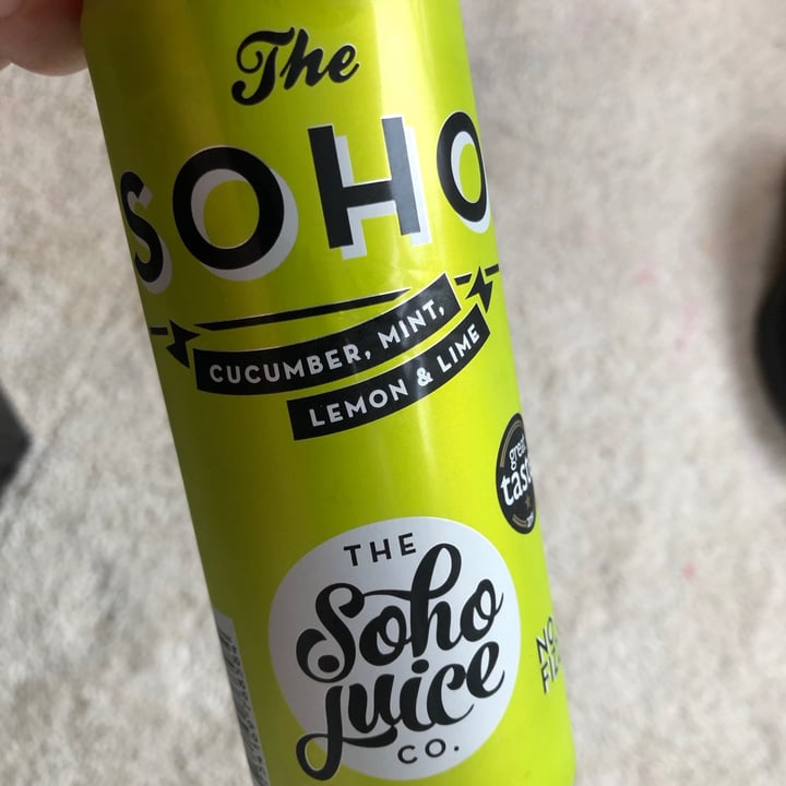 The Soho Juice Co. Cucumber, Mint, Lemon & Lime No Fizz Review | abillion