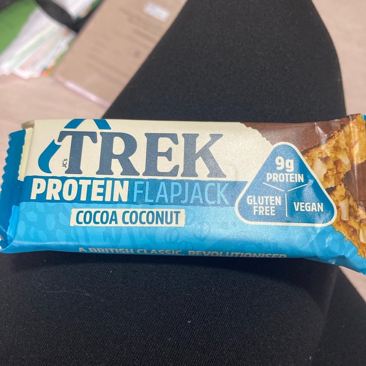 TREK Cocoa Coconut Protein Flapjack Review | abillion