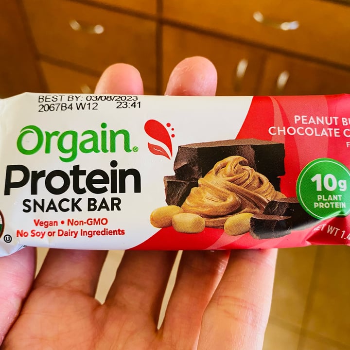 Orgain Protein Snack Bar - Peanut Butter Chocolate Chunk Reviews | abillion