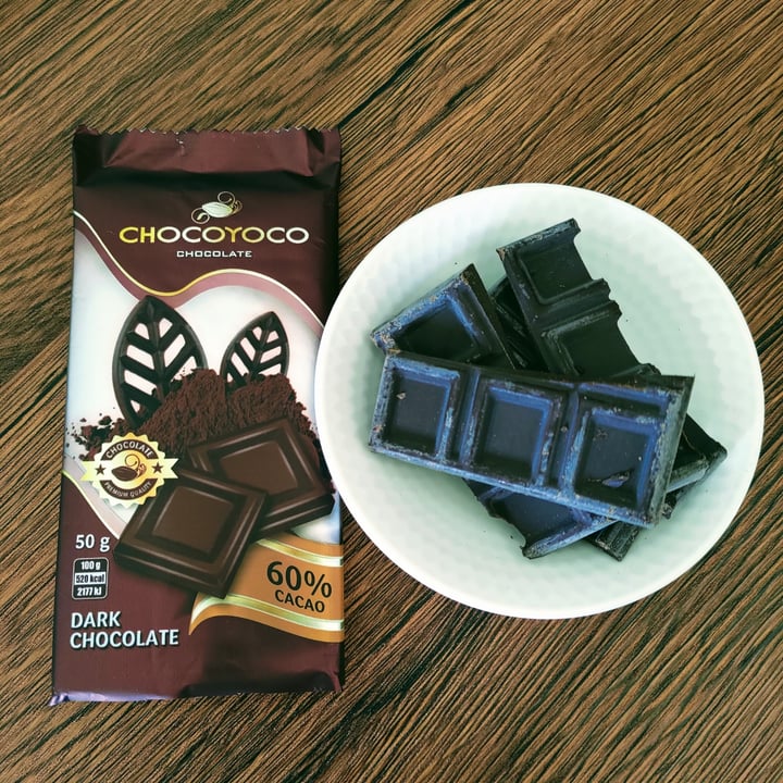 Chocoyoco Dark Chocolate 60% Cacao Review | abillion