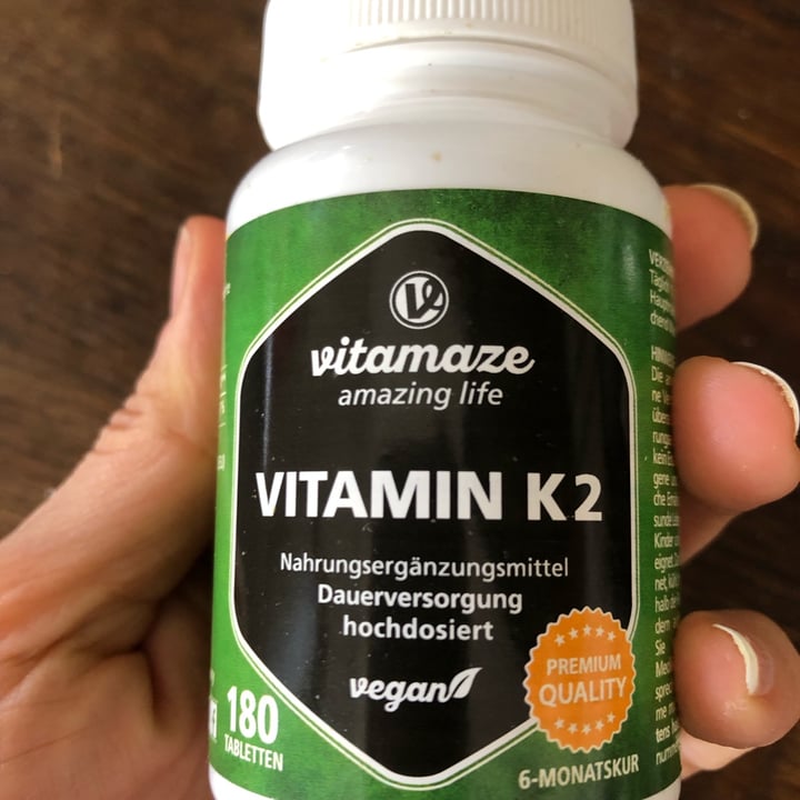 Vitamaze Vitamina K2 Tablets Review | abillion