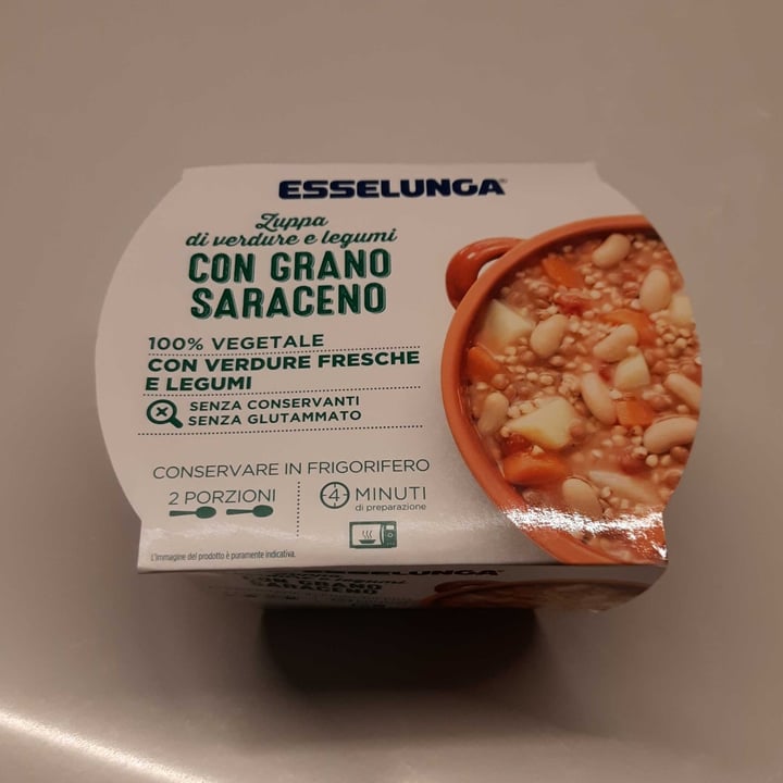 Esselunga Zuppa di verdura e legumi con grano saraceno Review | abillion
