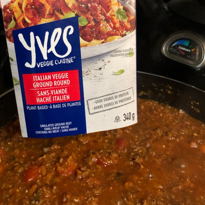 Yves Veggie Cuisine Italian veggie ground round Review | abillion