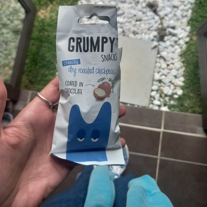 Grumpy Snacks Chocolate Coated Chickpeas Review | abillion