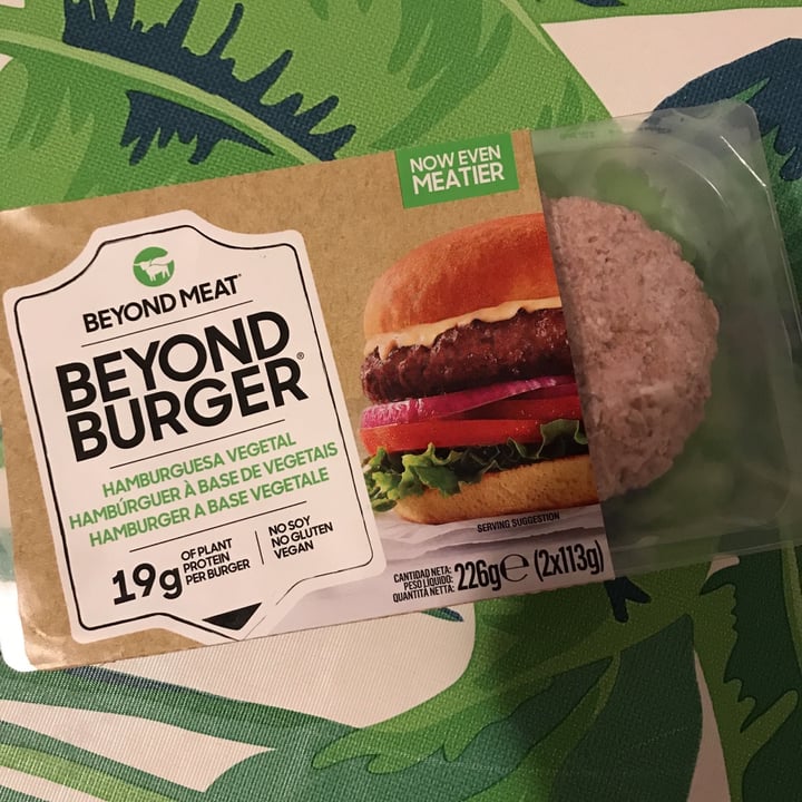 Beyond Meat Beyond Burger Plant-Based Burger 19g Review | abillion