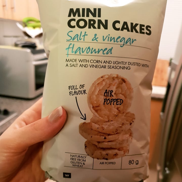 Woolworths Food Mini Corn Cakes Salt And Vinegar Review | abillion