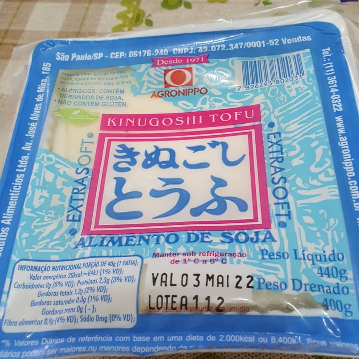 agronipo produtos alimentícios ltda Kinugoshi Tofu Review | abillion