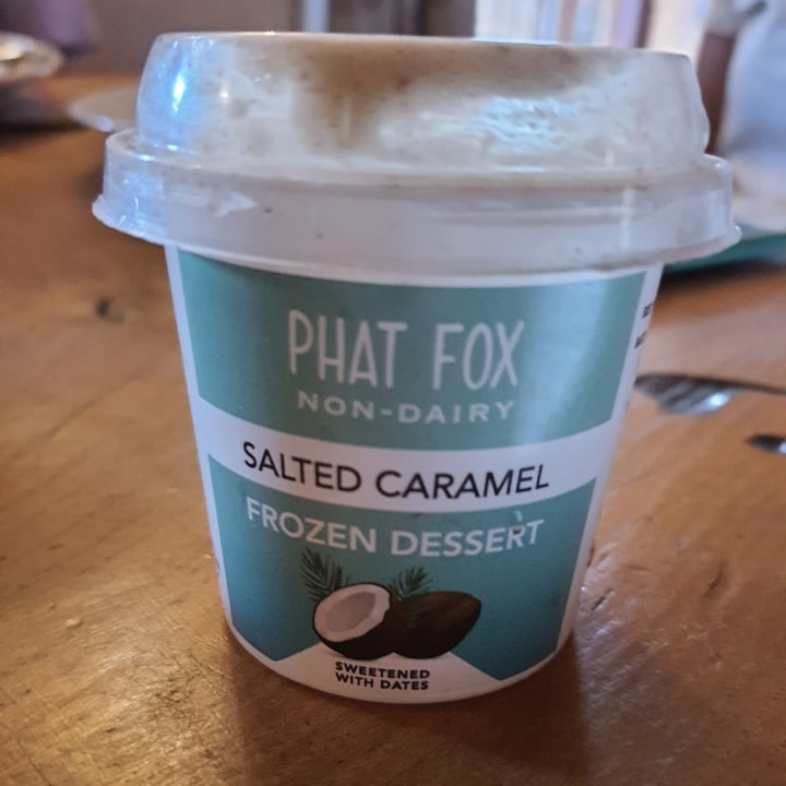 Phat Fox Salted caramel frozen dessert Review | abillion
