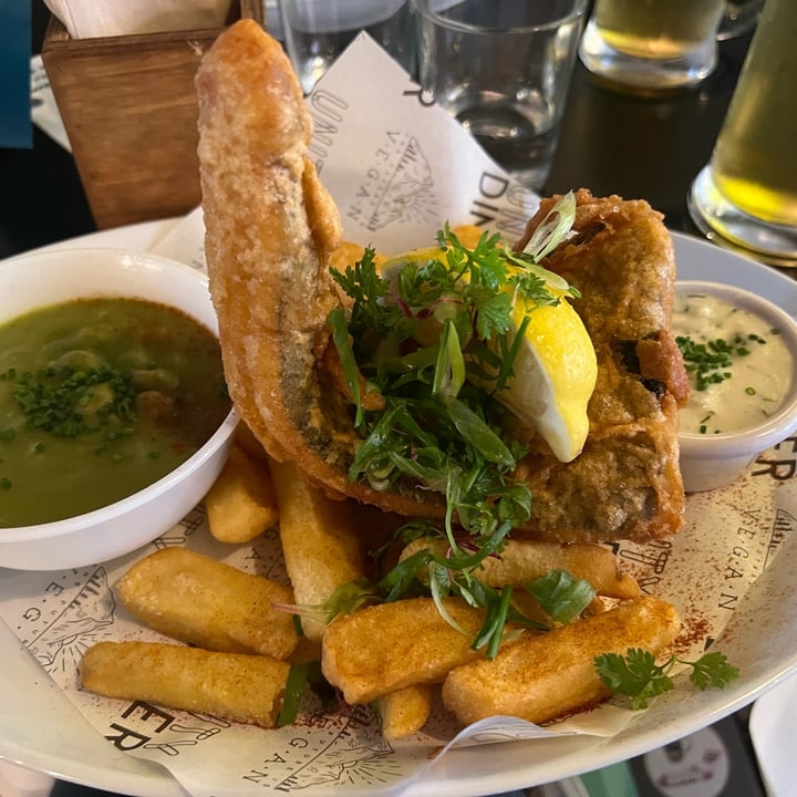 Unity Diner Spitalfields, United Kingdom The UD Tofish & Chips Review ...