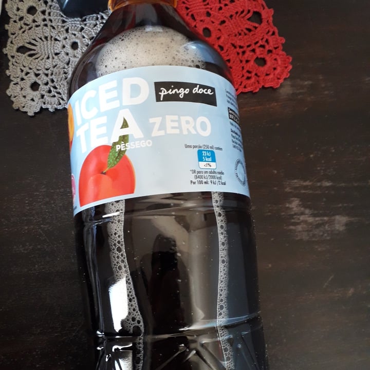 Pingo doce Ice Tea Pêssego Zero Review | abillion