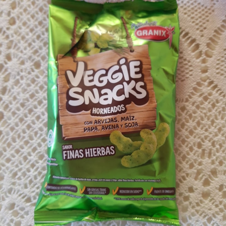 Granix Veggie Snacks Horneados Finas Hierbas Review | abillion