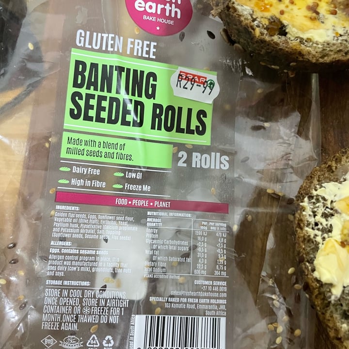 Fresh Earth banting seeded rolls Review | abillion