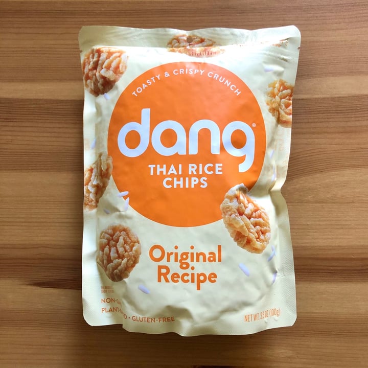 Dang Foods Thai Rice Chips Original Recipe Review | abillion