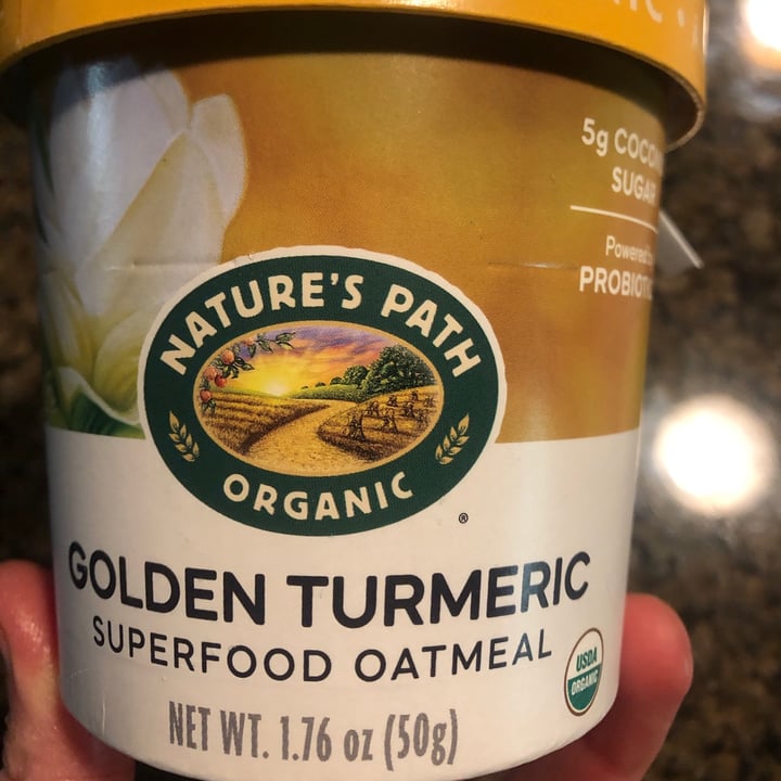 Nature's Path Foods golden turmeric oatmeal Review | abillion