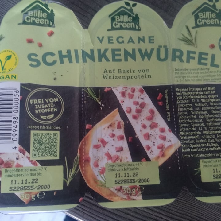 Billie Green Vegane Schinkenwürfel Review | abillion