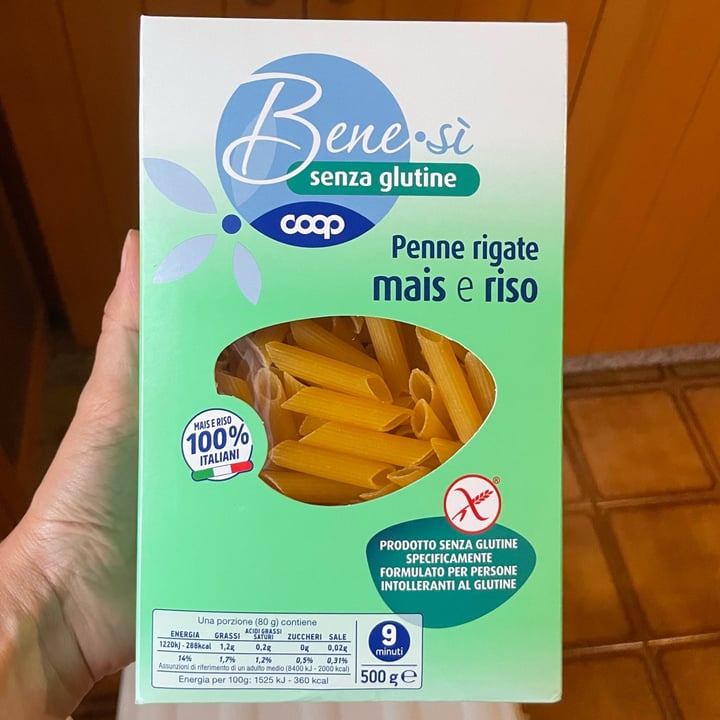 Bene.Si coop Penne rigate mais e riso Review | abillion