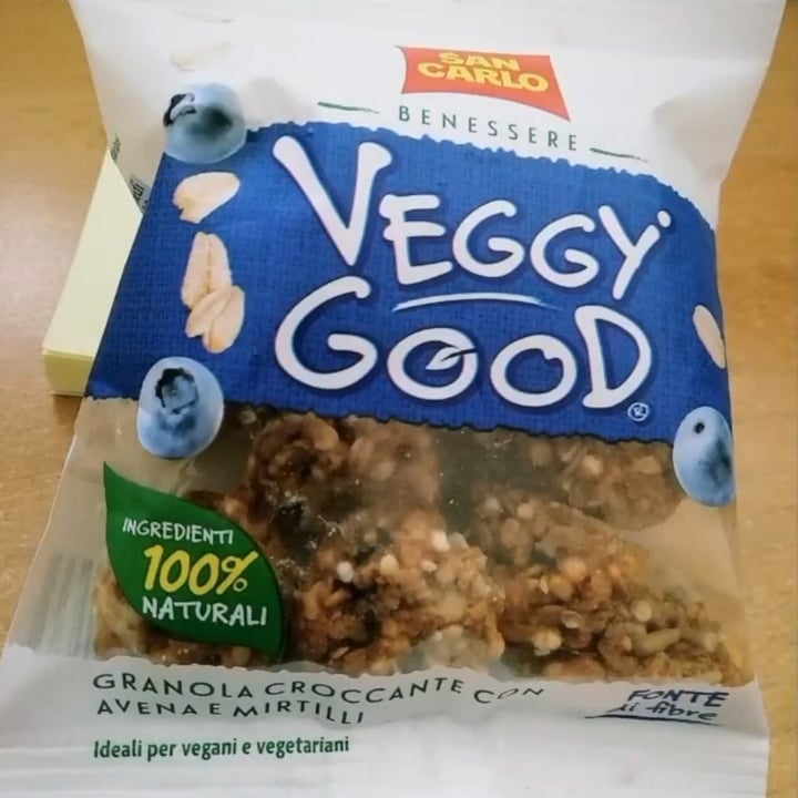 SAN CARLO Benessere Veggy Good Granola croccante con avena e mirtilli ...