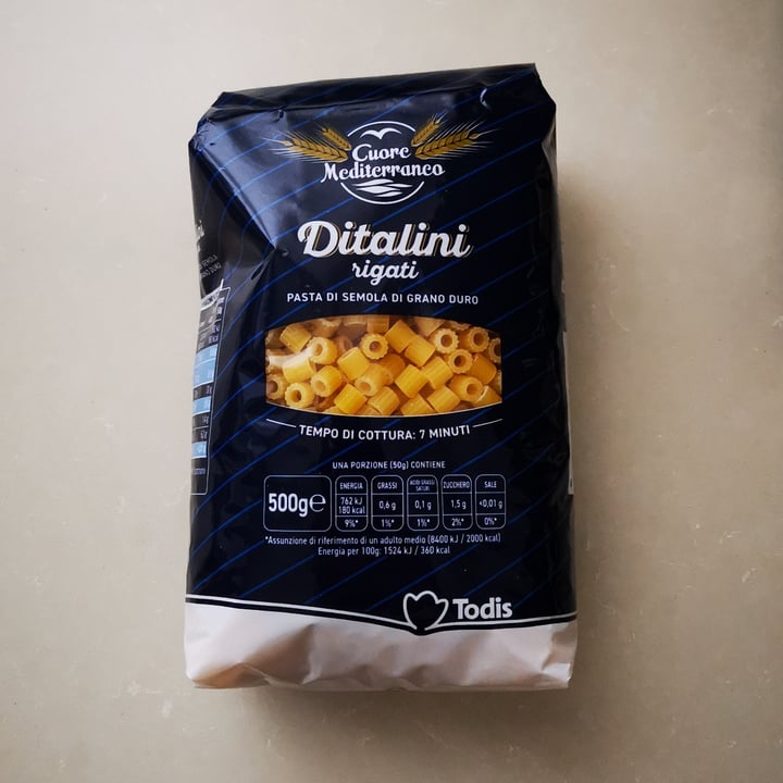 Cuore Mediterráneo Ditalini rigati Review | abillion