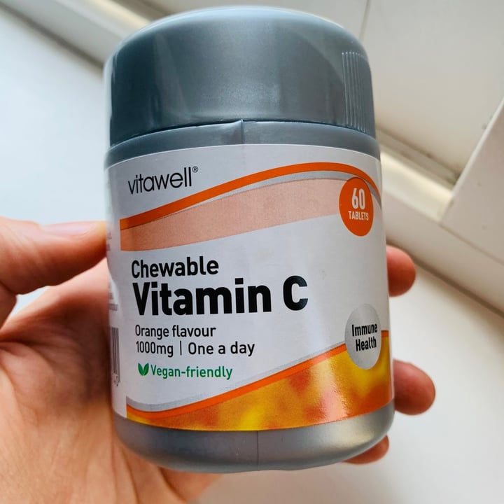 Vitawell Orange Flavour Chewable Vitamin C Review | abillion