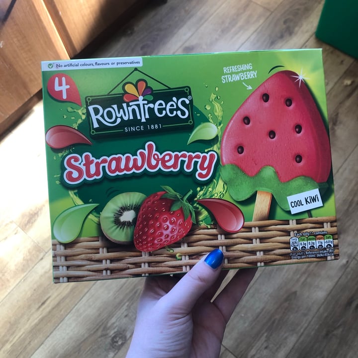 Rowntree's Strawberry Ice Lolly Review | abillion
