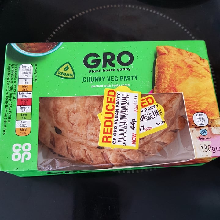 GRO Chunky Veg pasty Review | abillion