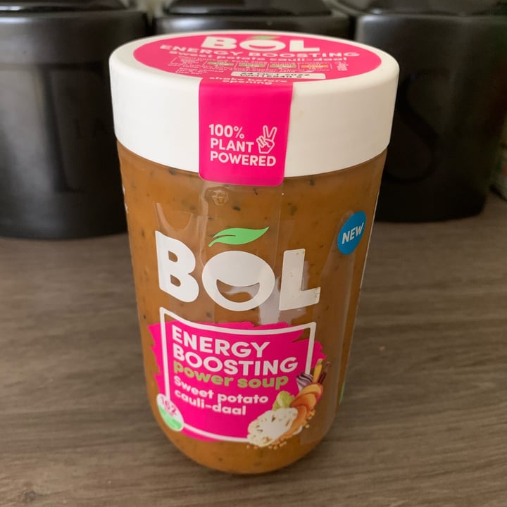 BOL Energy Boosting power soup Sweet potato cauli-daal Review | abillion
