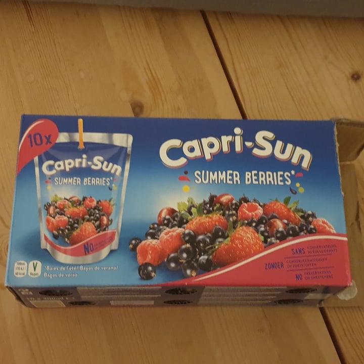 Capri-Sun Summer Berries Review | abillion