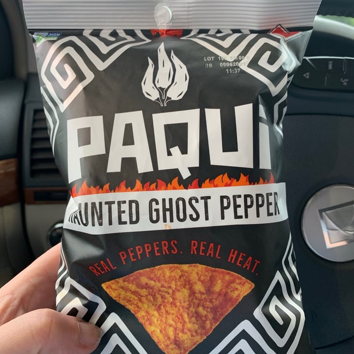 Paqui Chips Haunted Ghost Pepper Review | abillion