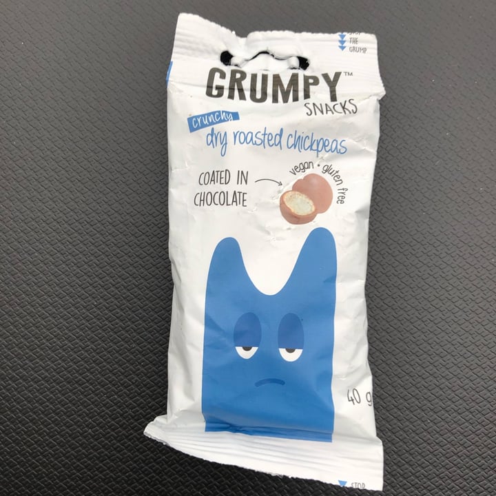 Grumpy Snacks Chocolate Coated Chickpeas Review | abillion