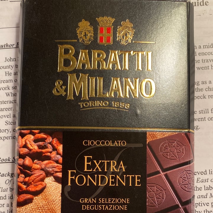 Baratti & Milano Cioccolato Extra Fondente Review | abillion