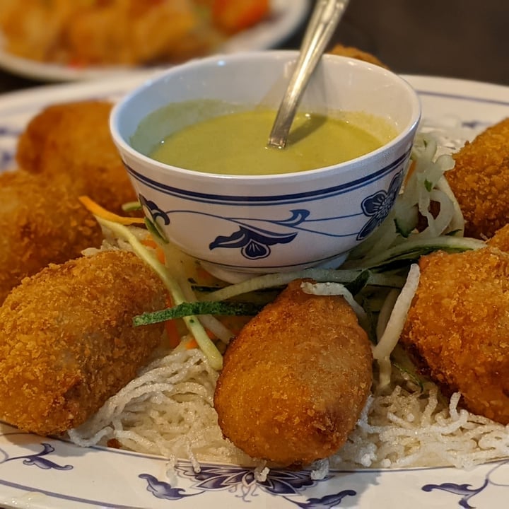 Nature Vegetarian Delights Hougang, Singapore HANDMADE GOLDEN LYCHEE ...