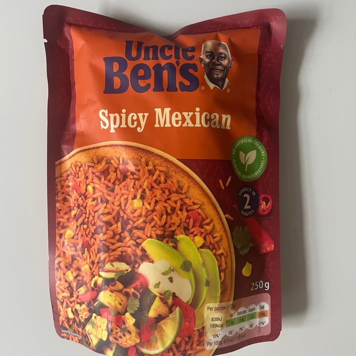 Uncle Ben's Uncle Ben's Special Spicy Mexican Rice Review | abillion