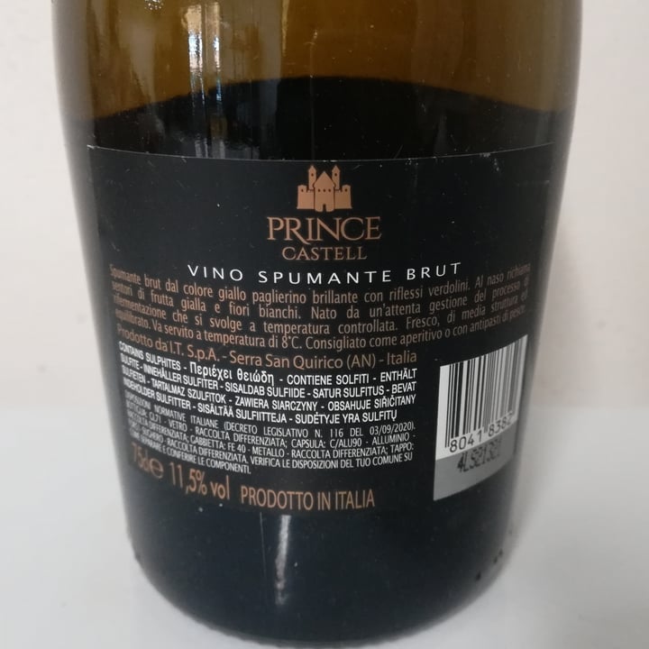 Prince Castell Vino spumante brut Review | abillion