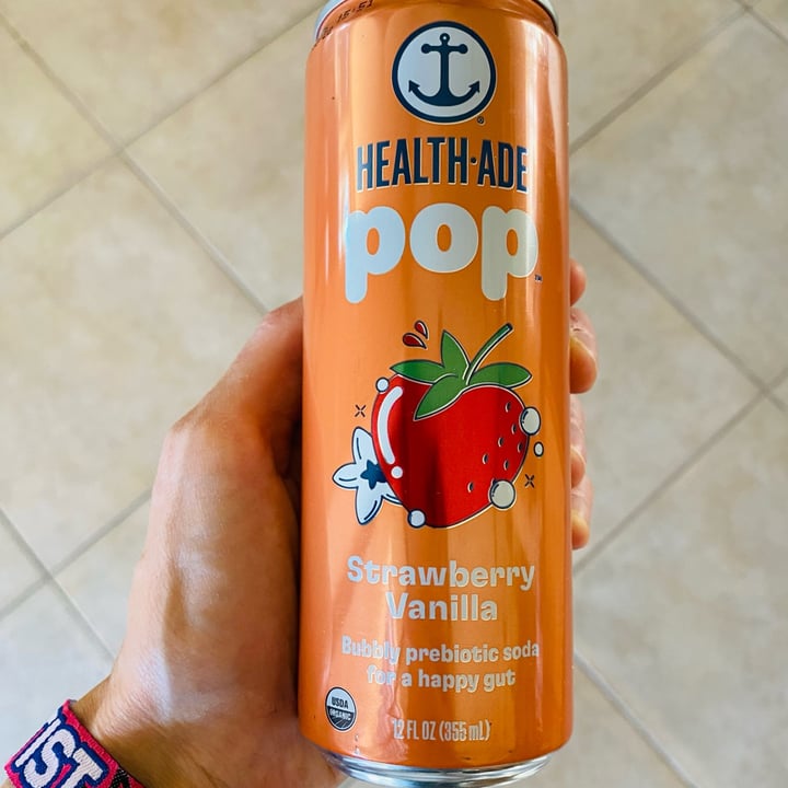 Health-Ade Strawberry vanilla pop Review | abillion