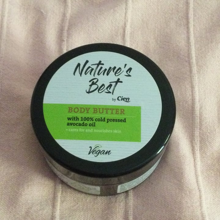 Cien Nature's Best Body Butter with 100% cold pressed Avocado Oil ...