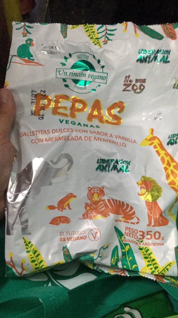 Un Rincón Vegano Pepas Galletitas Dulces con Sabor a Vainilla con ...