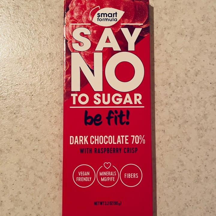 smart formula Dark Chocolate with Rasperry Crisp Review | abillion