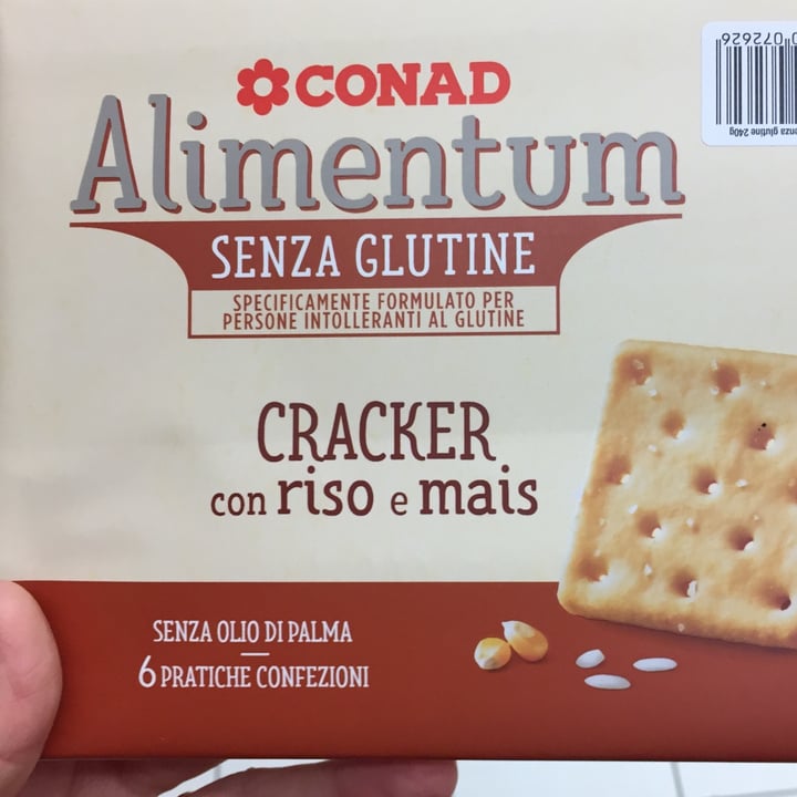 Conad alimentum Cracker con riso e mais Review | abillion