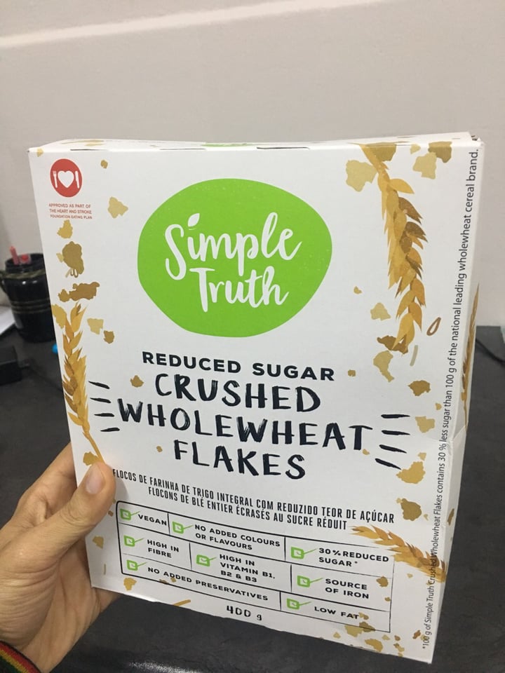 Simple Truth Reduced Sugar Crushed Whole-wheat Flakes Review | abillion
