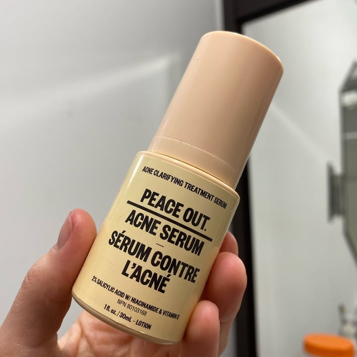 Peace Out Acne Serum Review | abillion