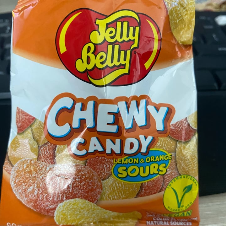 Jelly belly CHEWY CANDY Sour lemon & Sour orange Review | abillion