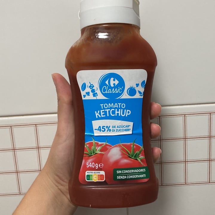 Carrefour Classic ketchup -45% Azúcar Review | abillion