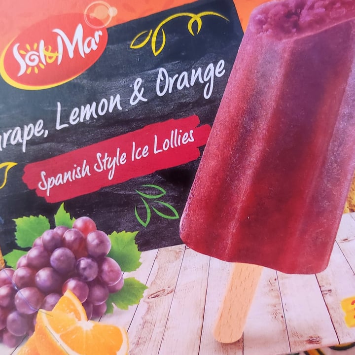 Sol & Mar ice lollies grape, lemon, orange Review | abillion
