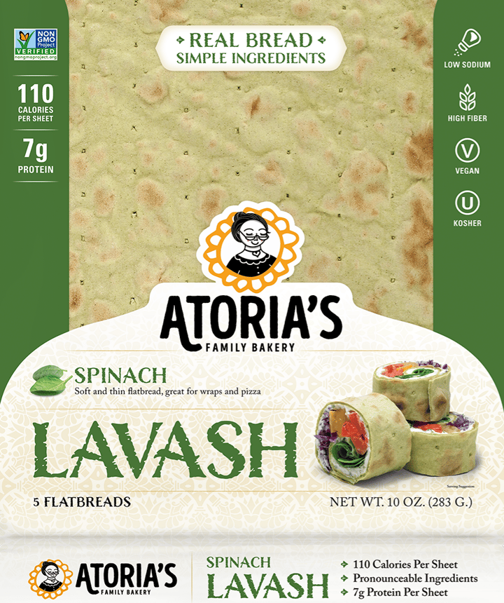 Atoria's Family Bakery Spinach Lavash Review | abillion